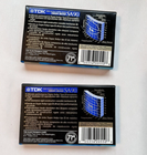 Lot of 2 TDK SA90 High Bias CD Ultimate Performance Audio Cassette ...