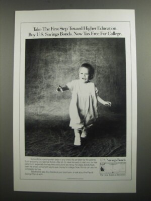 1991 U.S. Savings Bonds Ad - Take the first step toward higher ...