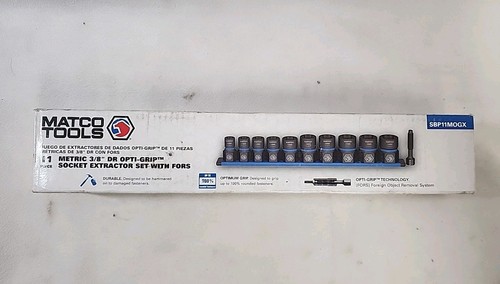 Matco Tools 11pc Metric 3/8"Dr Socket Extractor Set (SBP11MOGX) | eBay