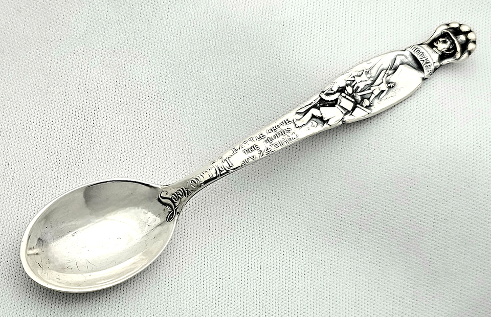 Lookout Mountain TN Sterling Souvenir Spoon Civil War Battle Above ...