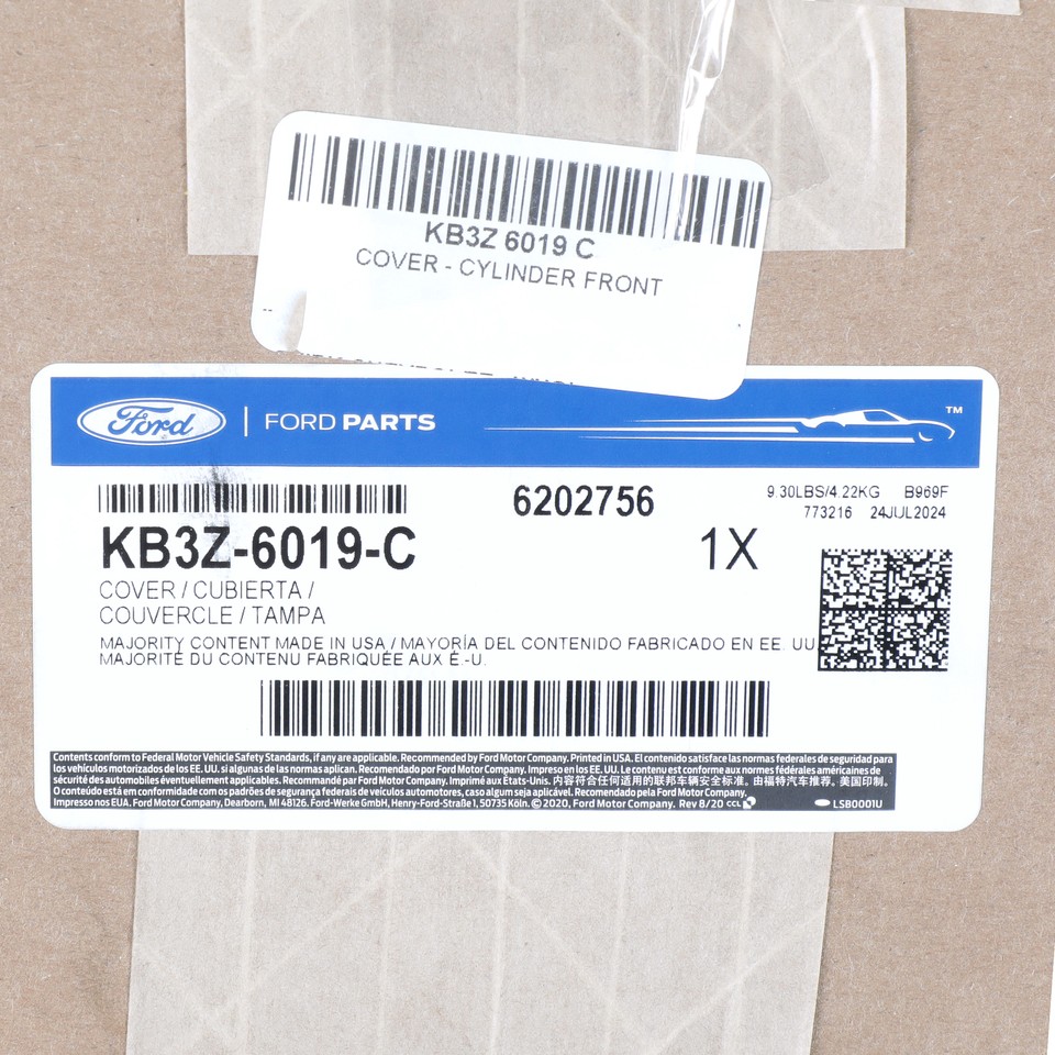 OEM NEW Ford Ranger 2019-2023 Engine Timing Gear Cover KB3Z-6019-C | eBay