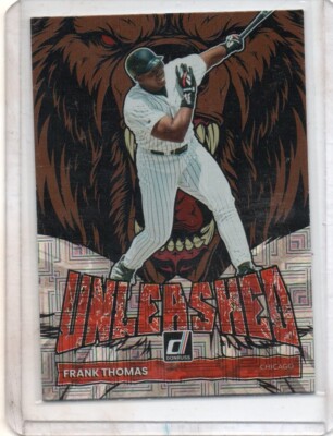 2022 Donruss Unleashed Vector Parallel Frank Thomas-Chicago | eBay