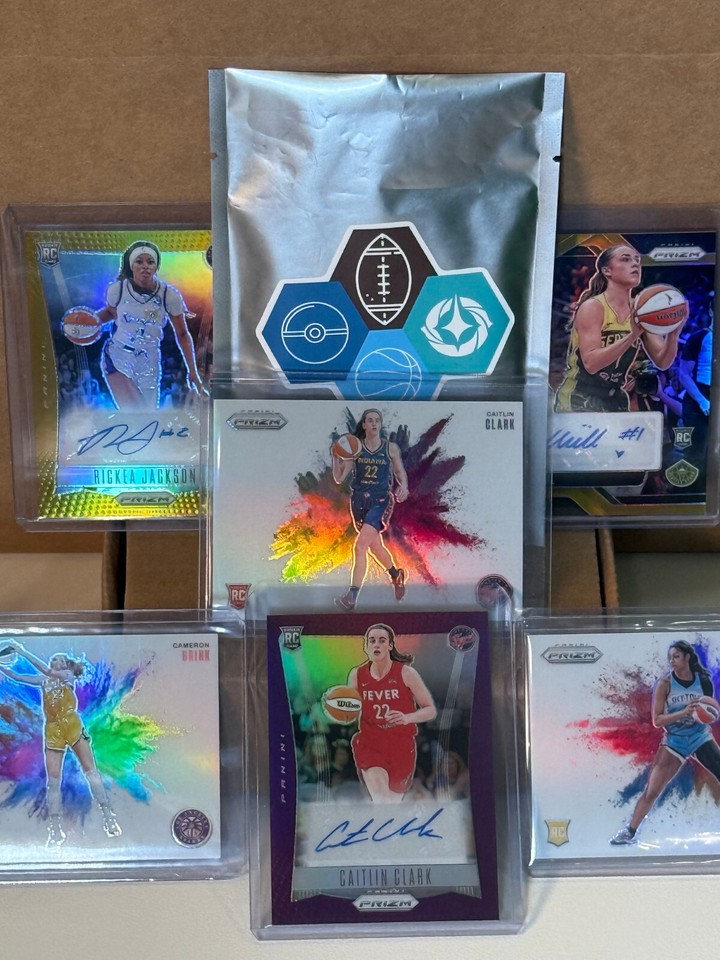 2024 WNBA Prizm Hobby Box Case - Caitlin Clark Hit Guaranteed - Repack ...