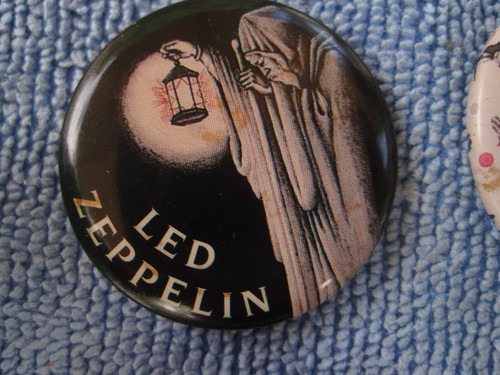 Vintage 70s LED ZEPPELIN 1.25” Pin Pinback Button Badge Lot of 4 ...