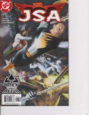 JSA #57 vs Black Adam, Alex Ross art | eBay