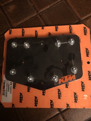 KTM Power parts. EXC License Plate Holder | eBay