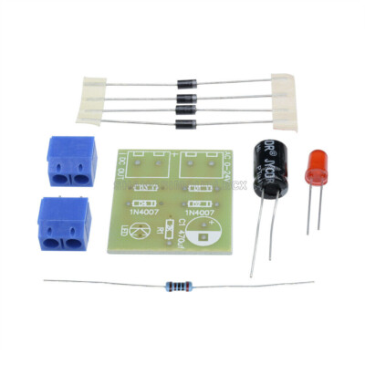 AC TO DC Converter IN4007 Bridge Rectifier Rectifier Circuit Board Full ...