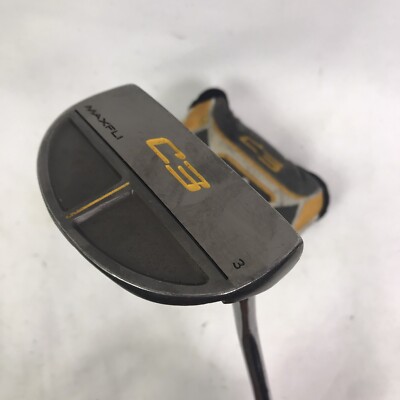 Maxfli Putter C3 Soft Feel Insert #3 With Head Cover 35” Worn Grip | eBay
