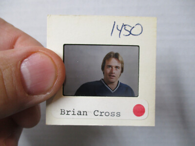 Vintage 1970's Brian Cross Pittsburgh Penguins Negative Slide 2 Inches ...