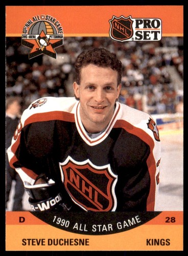 1990-91 Pro Set Steve Duchesne #350 | eBay