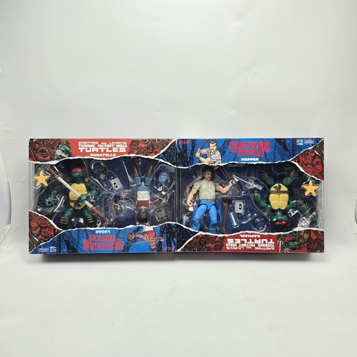 Teenage Mutant Ninja Turtles & Stranger Things Raphael, Hopper ...