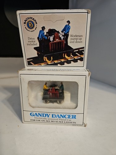 Bachmann HO Scale Gandy Dancer Motorized Hand Car w/ Box | eBay