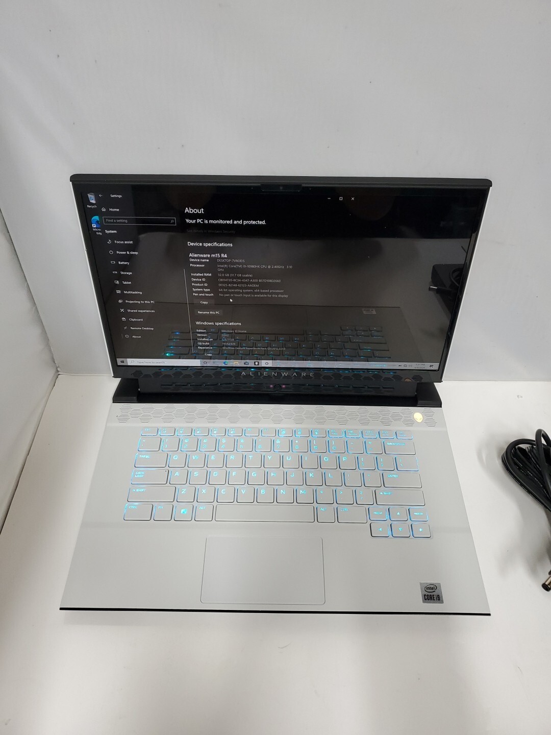 Alienware M15 R4 15" Intel Core i9-10980HK 32GB Ram 2TB SSD GeForce RTX ...