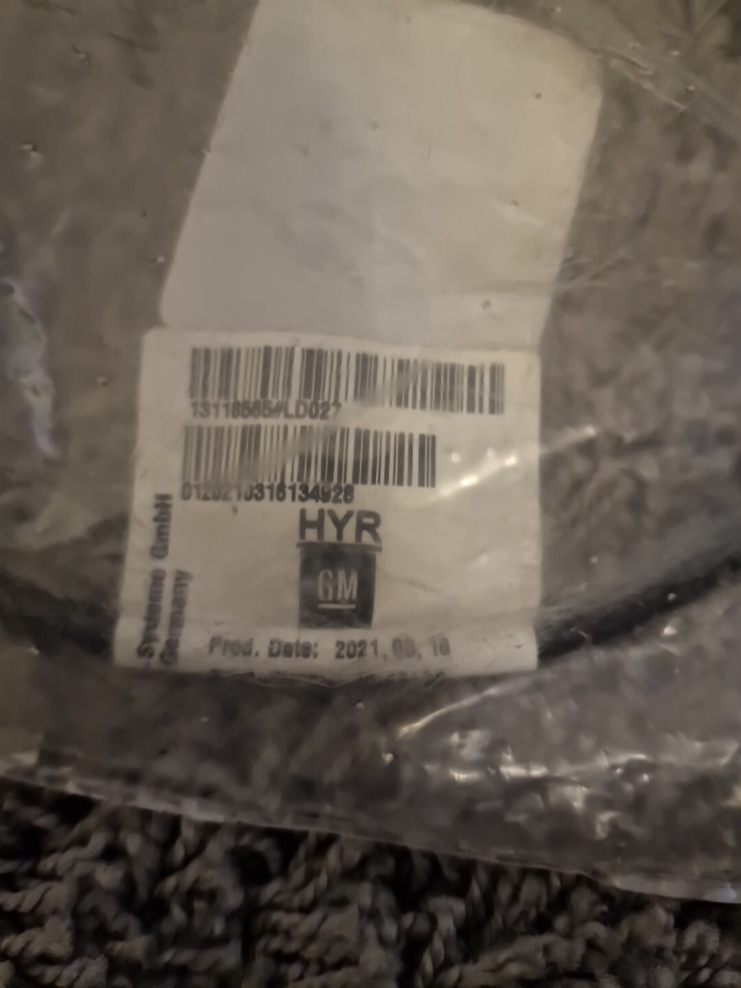 Genuine VAUXHALL ASTRA H ZAFIRA B Front ABS Wheel Speed Connector ...