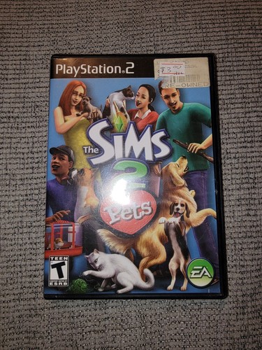 The Sims 2 Pets for Sony Playstation 2 PS2. No Manual. Disc may need ...