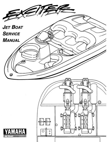 YAMAHA JET BOAT EXCITER 220 1996 Service Manual | eBay