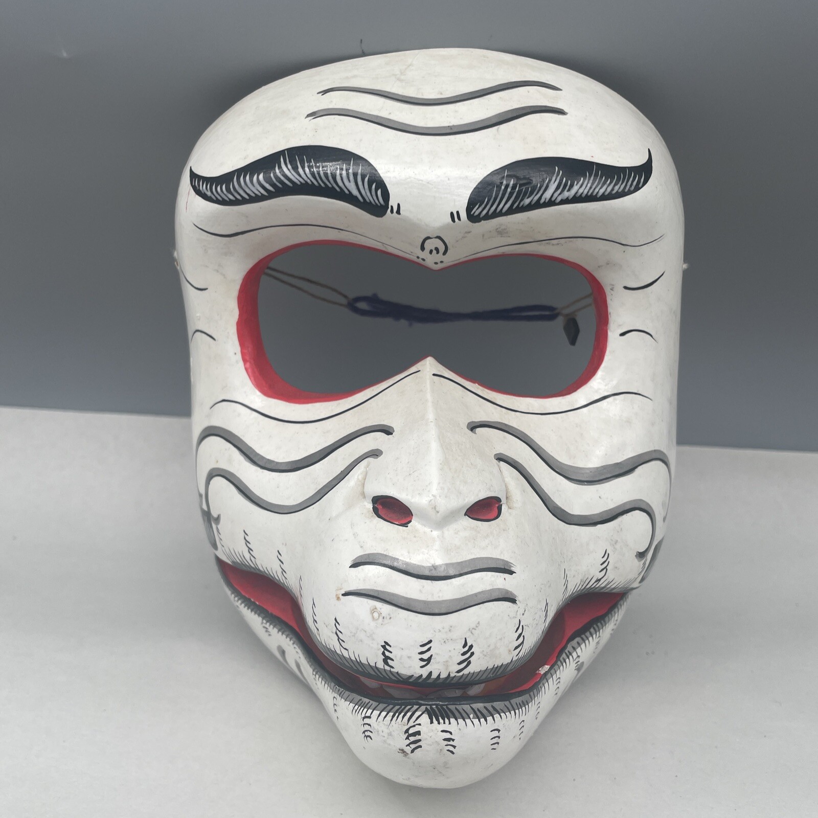 Vintage INDONESIAN BALI HAND Carved Tribal Ape Mask with Hinged Mouth ...