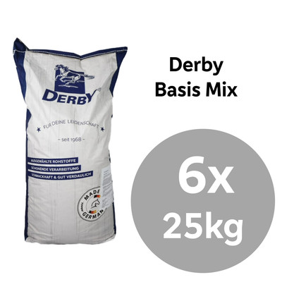 Derby Basis Mix 6 x 25 kg, Pferdefutter, gesackt ...