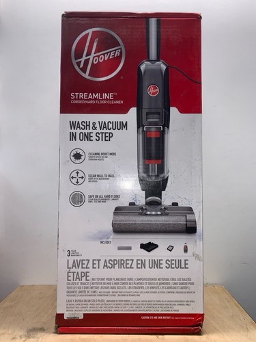 HOOVER Streamline Corded Wet/Dry Hard Floor Cleaner and Vacuum ...