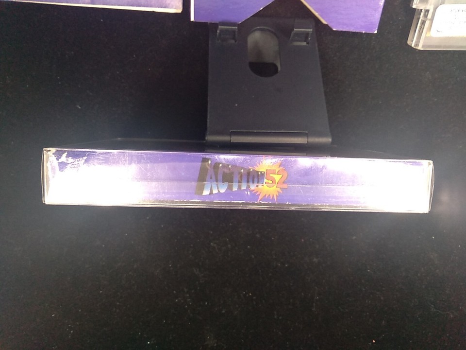ACTION 52 (Nintendo, NES, 1991)-COMPLETE/AUTHENTIC/TESTED/-BLACK PCB ...