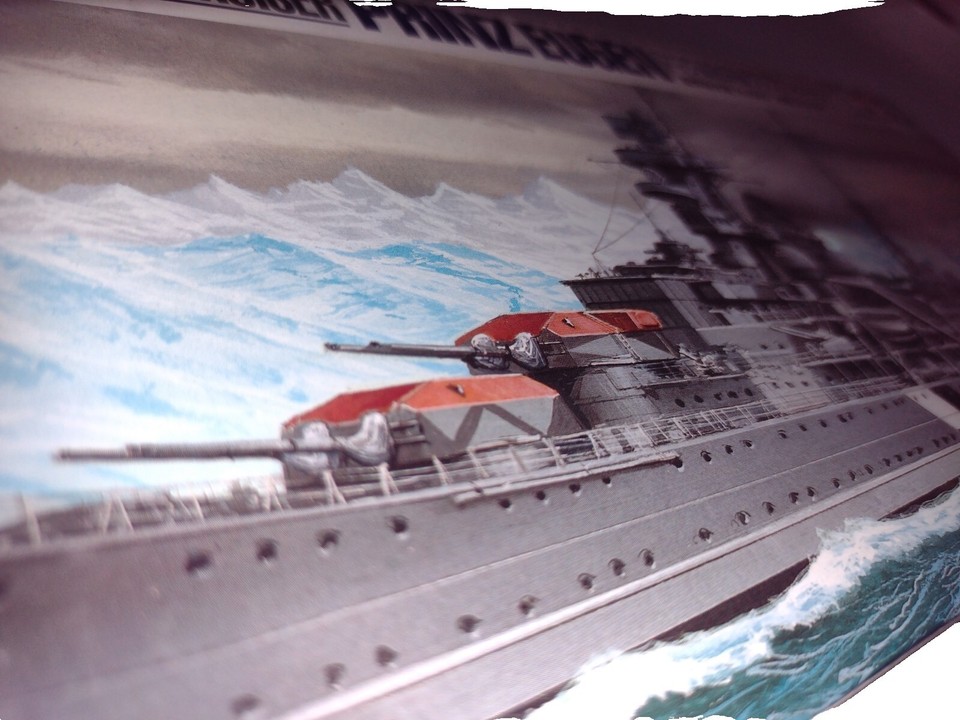 Tamiya 31805 1/700 Scale Model Kit WWII German Cruiser Prinz Eugen NEW ...