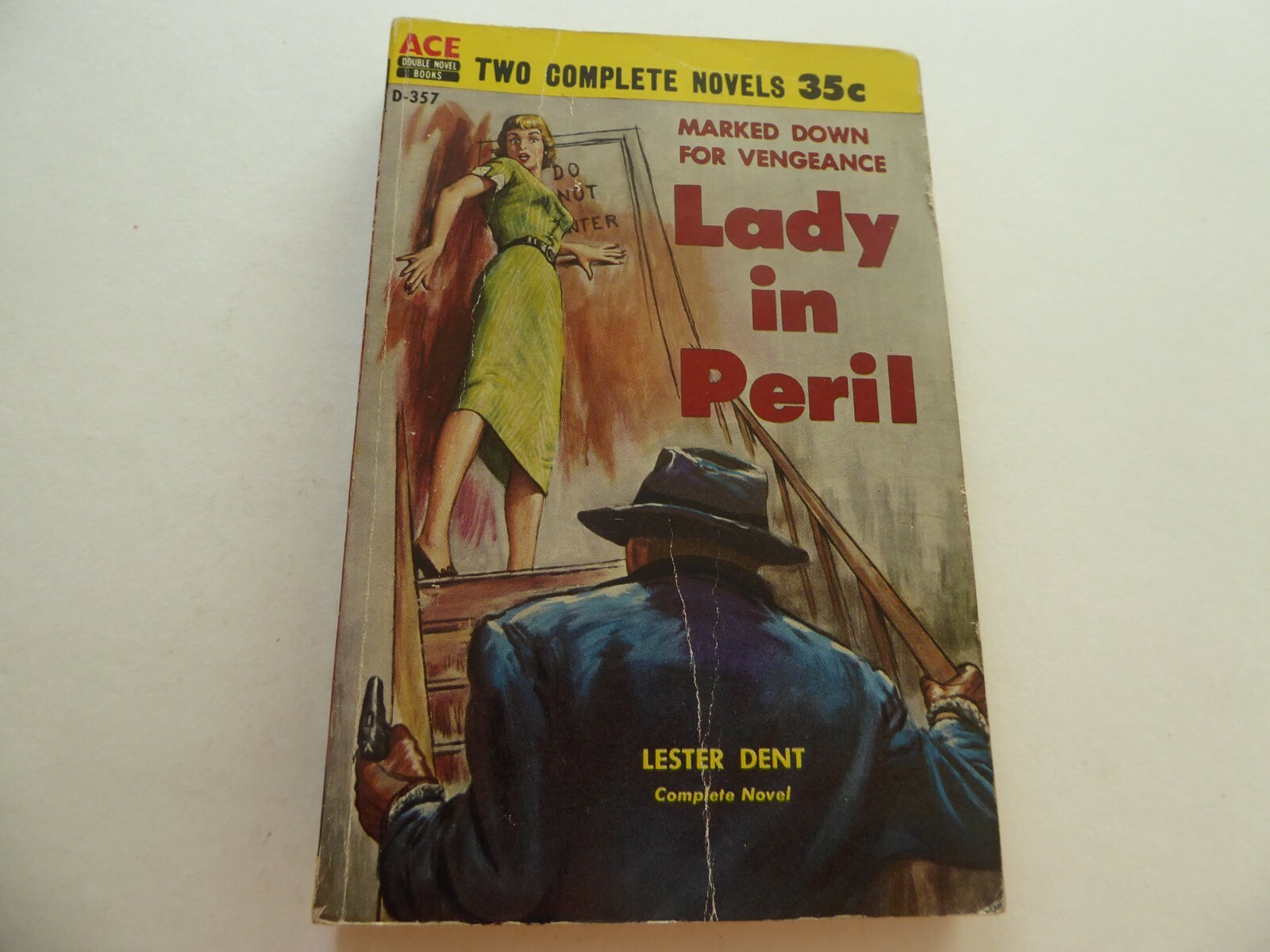 LADY IN PERIL / WIRED FOR SCANDAL 1959 ACE DOUBLE SEXY LADIES IN ...