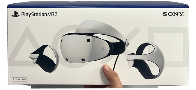 Sony PlayStation PS VR2 Headset Sense Controllers VR - White for sale ...