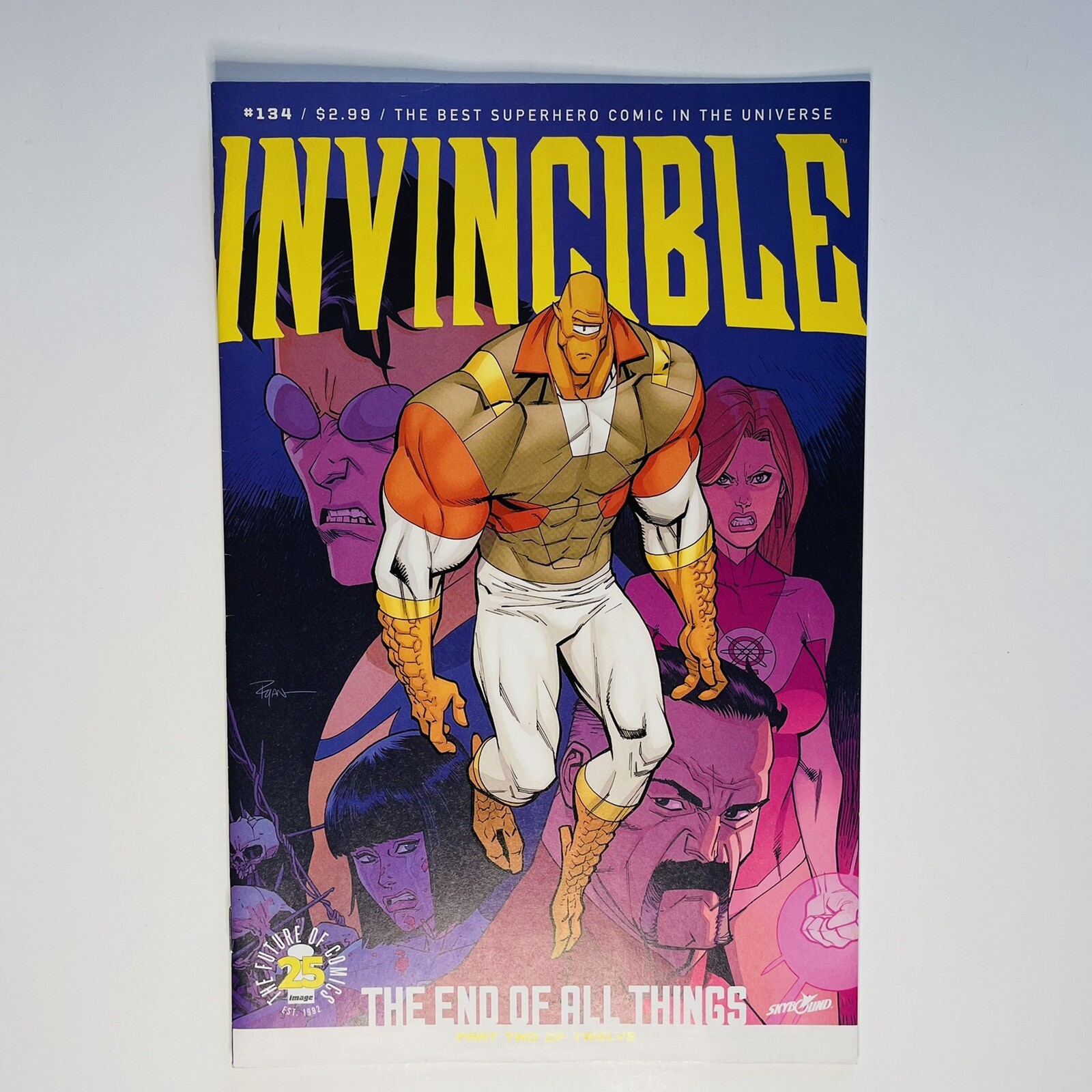 INVINCIBLE #134 IMAGE COMICS ROBERT KIRKMAN 1ST PRINT 2017 AMAZON TV ...