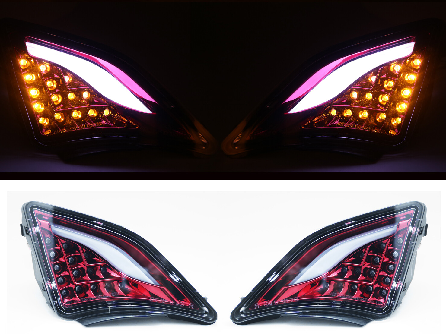 JDM LED Front DRL + Indicator Turn Signal Lights For 12-16 Scion FRS ...