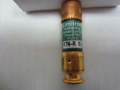 Bussmann KTN-R-10 Electrical Fuses 250V 10A Fast Acting Limitron (BOX ...