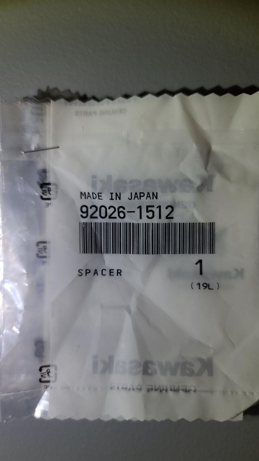 Kawasaki 92026-1512 Spacer Genuine OEM New | eBay