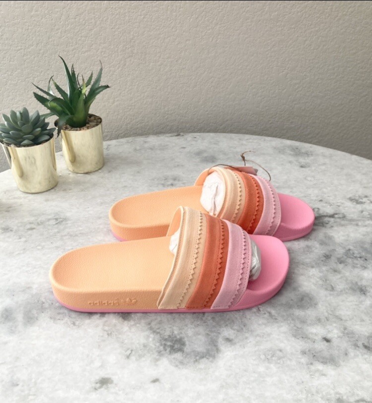 Adidas Slides Size 7 Women's Brand New | eBay