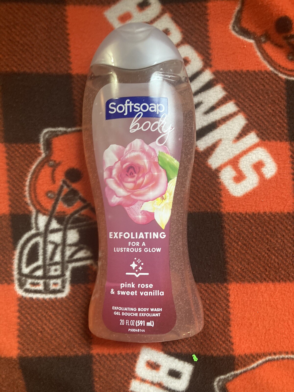Softsoap 2x Lustrous Glow Rose & Vanilla Exfoliating Body Wash 20oz for ...