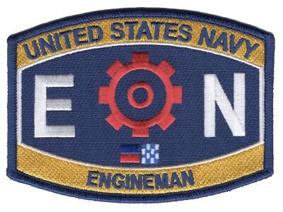 EN Engineman Rating Patch Navy Naval Insignia | eBay