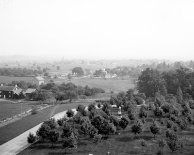 Gettysburg From Cemetery Ridge, Gettysburg About 1900 Photo | eBay
