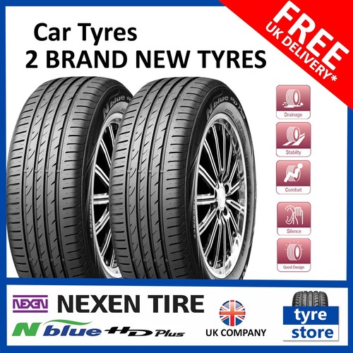 2X New 205 55 16 NEXEN NBLUE HD PLUS 91V 205/55R16 2055516 *C/B RATED ...