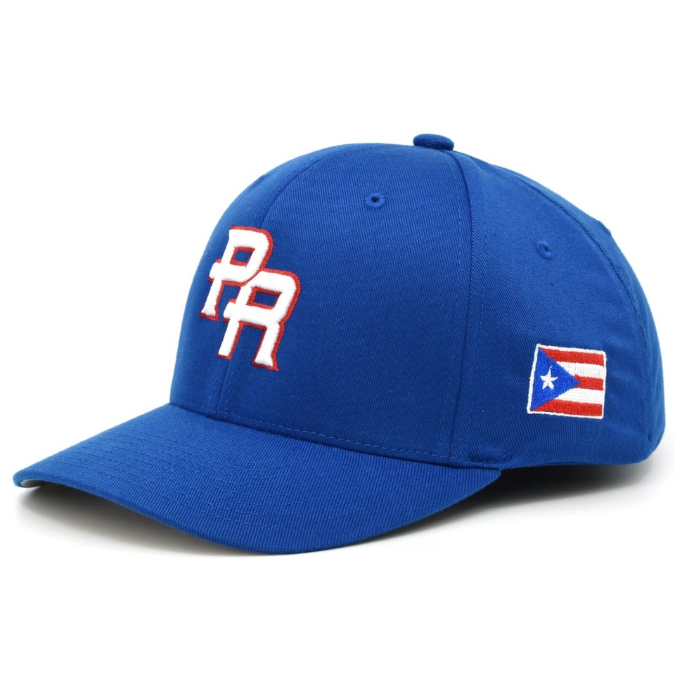 PUERTO RICO Flexfit Cap PR Embroidery hat Style Baseball Cap NEW | eBay