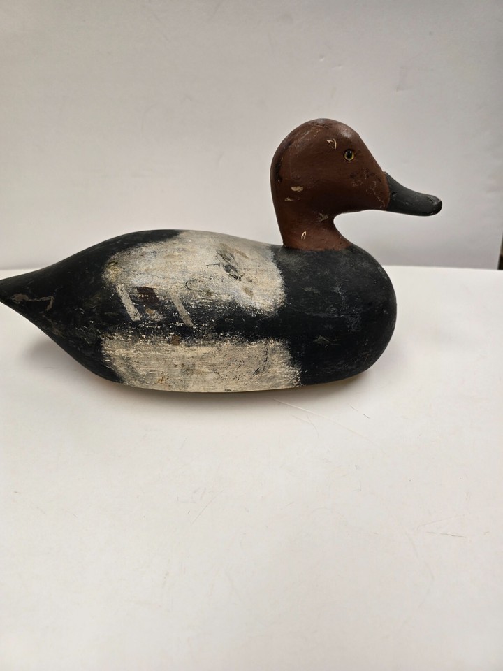 decoy steve delahaut green bay wis redhead drake | eBay