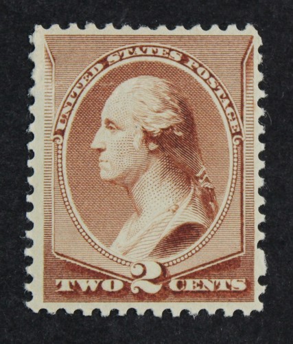 CKStamps: US Stamps Collection Scott#210 2c Washington Mint H OG Crease ...