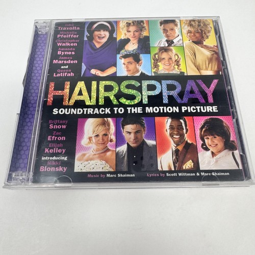 Hairspray CD Soundtrack Motion Picture Musical John Travolta Zac Efron ...
