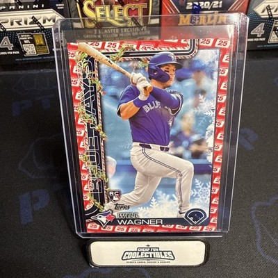 2025 Topps Holiday Will Wagner 25 NUMBER BOARDER 01/25🔥🔥 | eBay