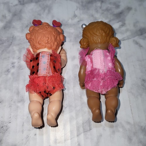 Lot Of 2 Zapf Creations Mini Baby Borns Poseable ~4.5" | eBay Australia