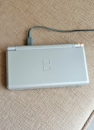 Nintendo DS Lite Console with Charger and Stylus - Silver | eBay