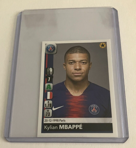 Image Sticker Cromo n°369 Kylian Mbappé PARIS PSG France PANINI FOOT ...