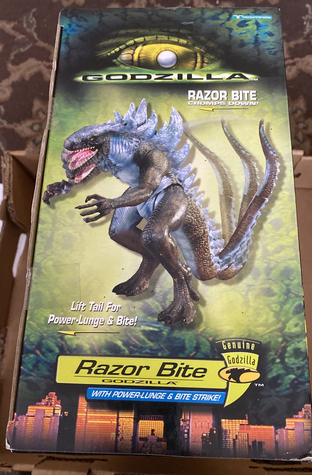 GODZILLA RAZOR BITE 1998 Trendmasters Rare Figure #08542 NEW VINTAGE | eBay