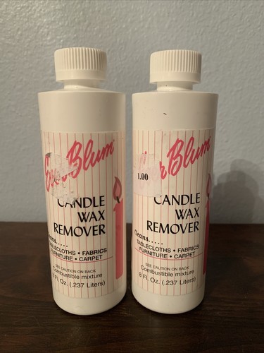 2 8oz Bottles Of Everblum candle wax remover, | eBay