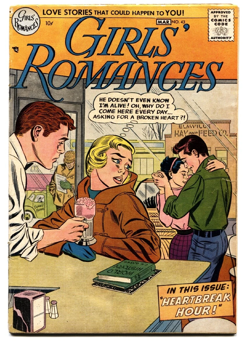 Love Is Comic Strip Ice Cream