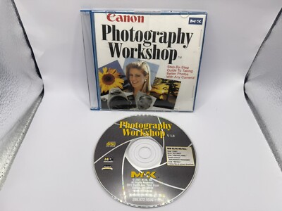 Canon Photography Workshop CD ROM Disc Only 2000 Tested | eBay