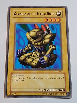 Guardian of the Throne Room - MRL-013 Common Unlimited Yugioh | eBay