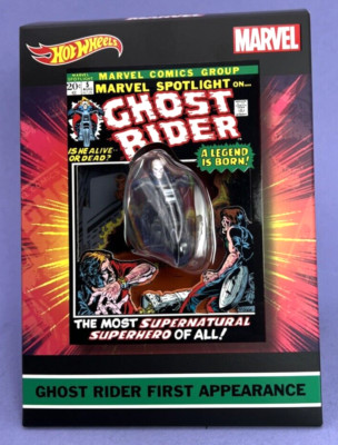 Hot Wheels Special Edition Marvel Ghost Rider First Appearance DieCast ...